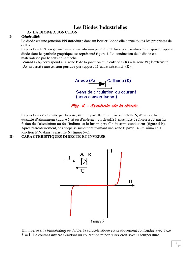 Diodes Et Applications | PDF | Redresseur | Diode