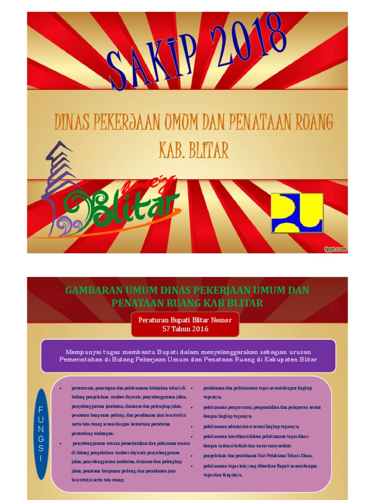 Paparan SAKIP 2018 - PUPR | PDF