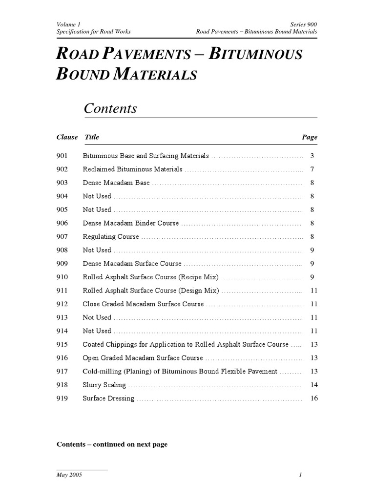 Road Pavements Bituminous Mixes | PDF | Road Surface | Asphalt