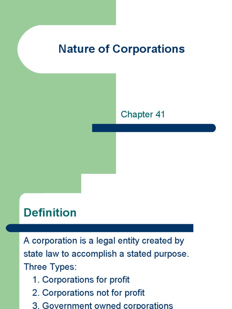 Understanding Corporate Structures and Types | PDF | Corporations ...