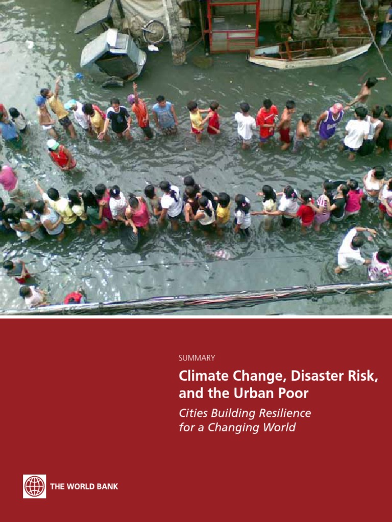 Disaster Risk Urban Poor Final | PDF | Climate Resilience | Slum