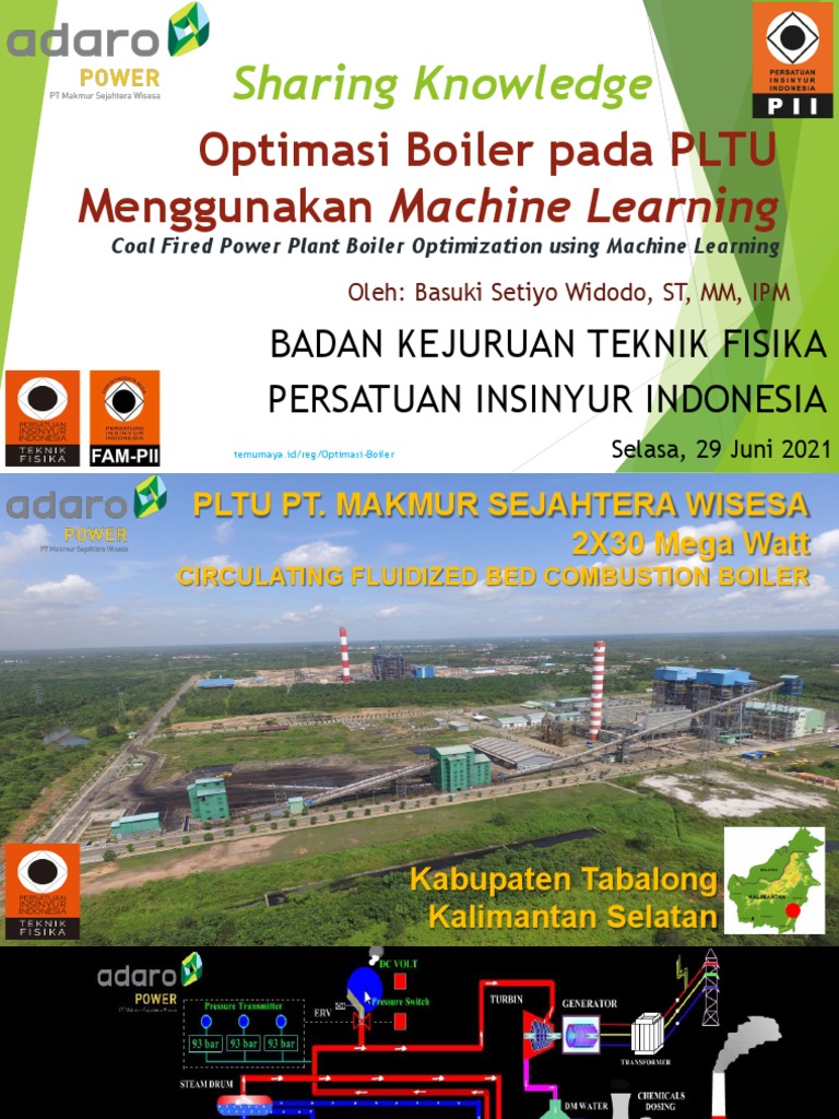 (Basuki SW) Optimasi Boiler Pada PLTU Menggunakan Machine Learning ... (Basuki SW) Optimasi Boiler Pada PLTU Menggunakan Machine Learning ...