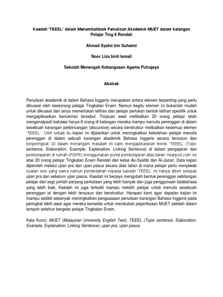 Kajian Tindakan Muet FULL | PDF