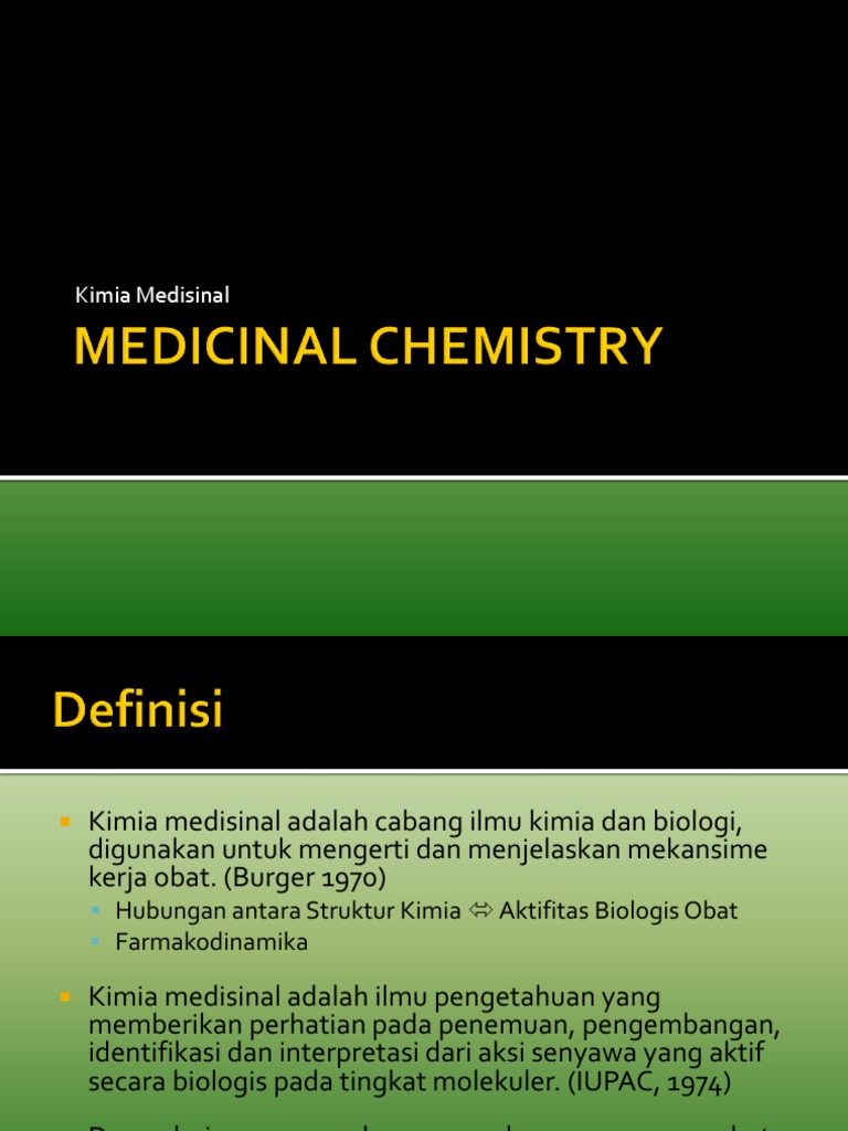 Kimia Medisinal 1 - Lead Structure | PDF