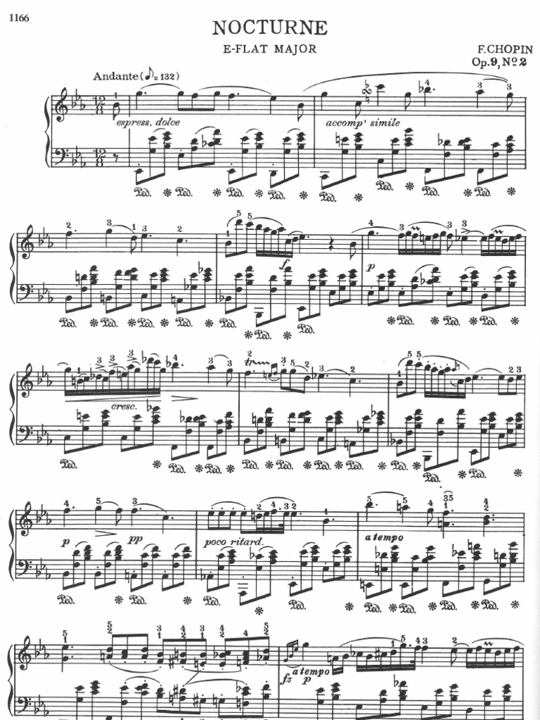 Chopin, Nocturne in Eb Major