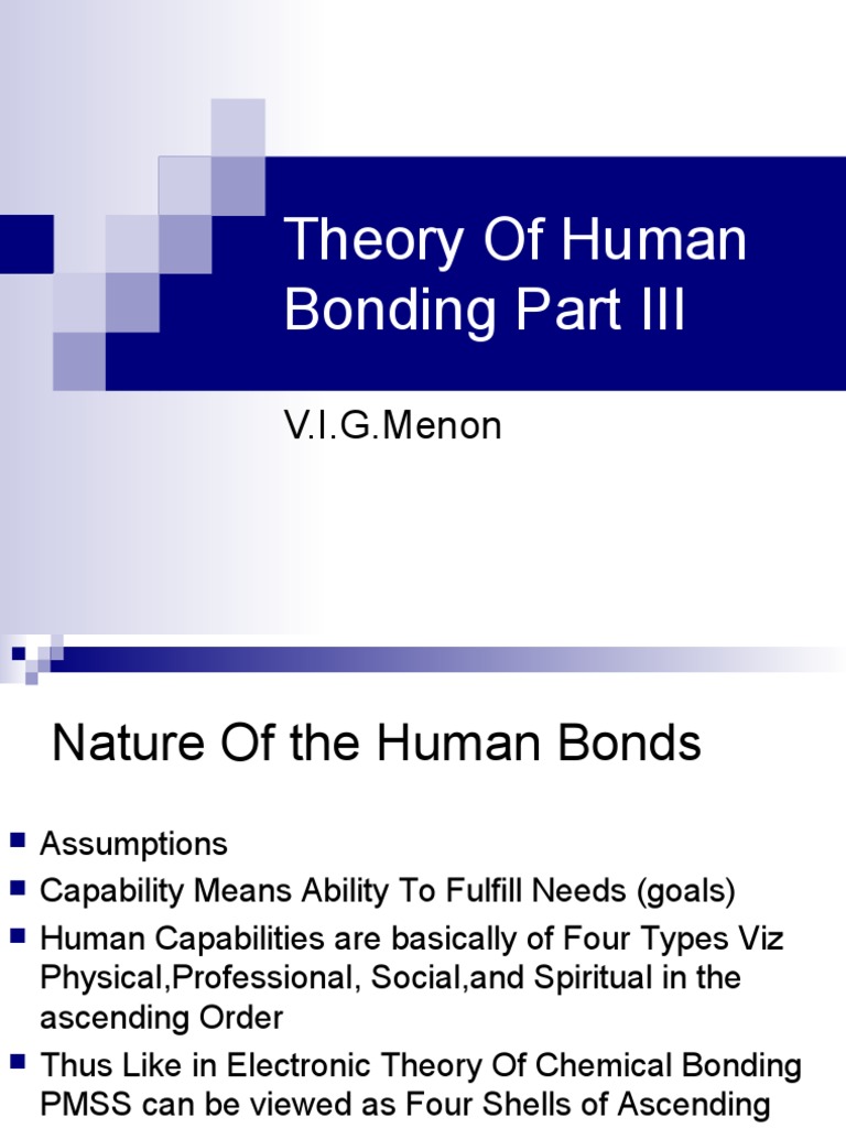 Understanding Human Bonding Dynamics | PDF | Chemistry | Economies