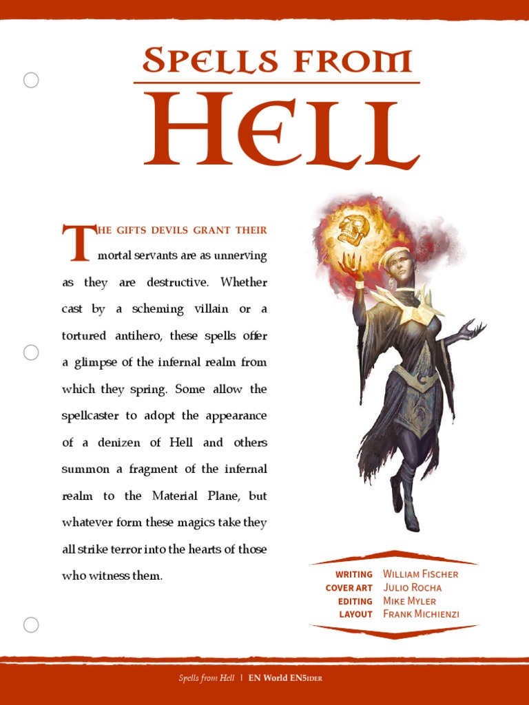 En5ider 374 - SPELLS From Hell | PDF