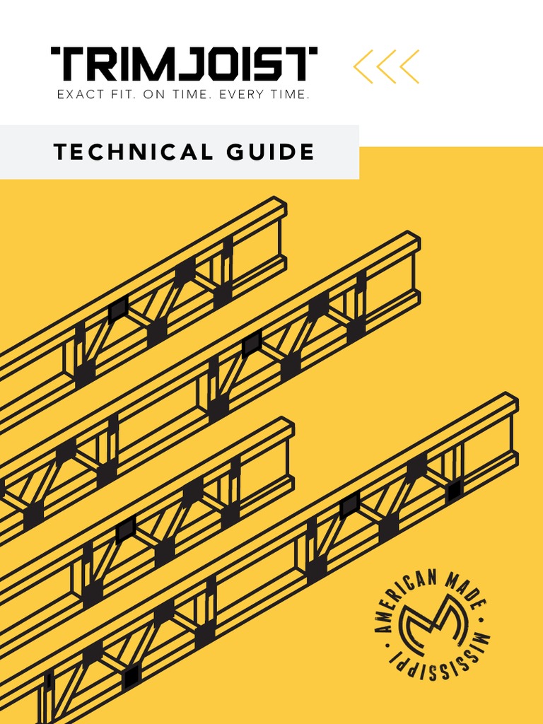 Technical Guide FINAL VERSION Rev 2 | PDF | Truss | Framing (Construction)