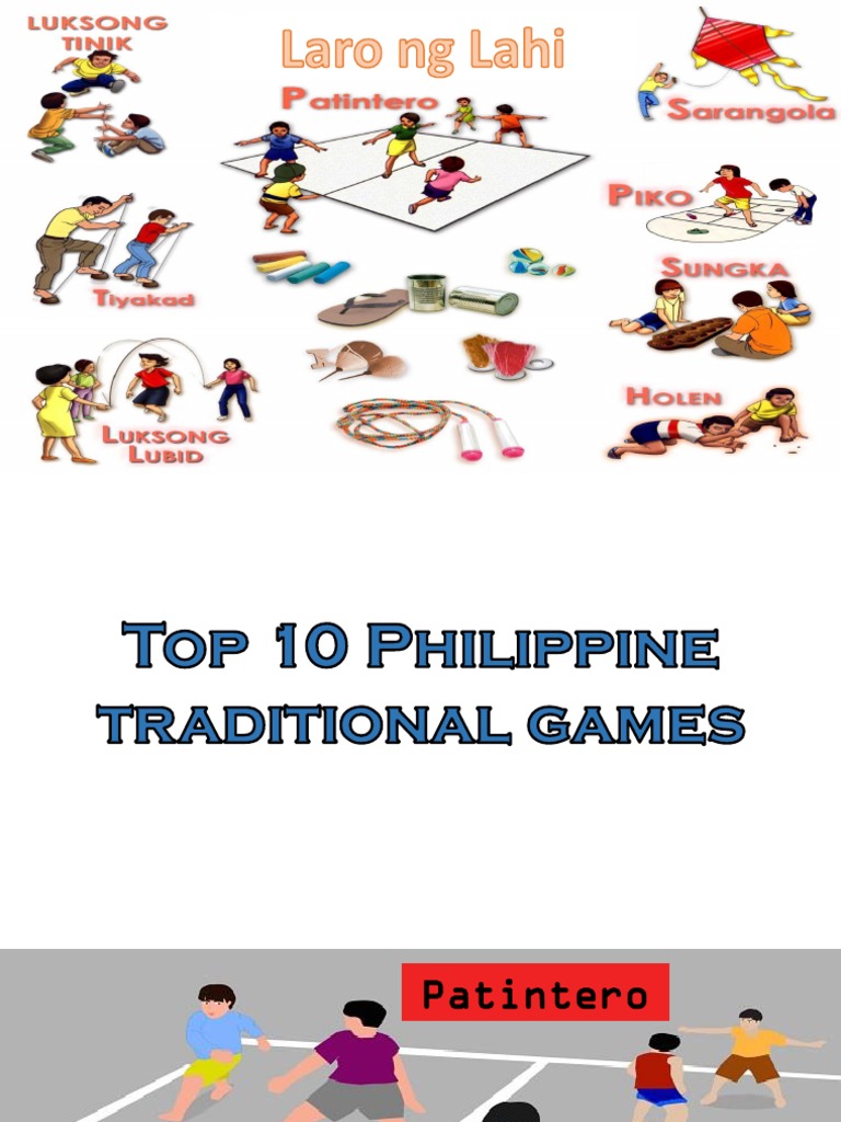 Top 10 Philippine Traditional Games | PDF