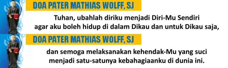 Doa Pater Mathias Wolff | PDF