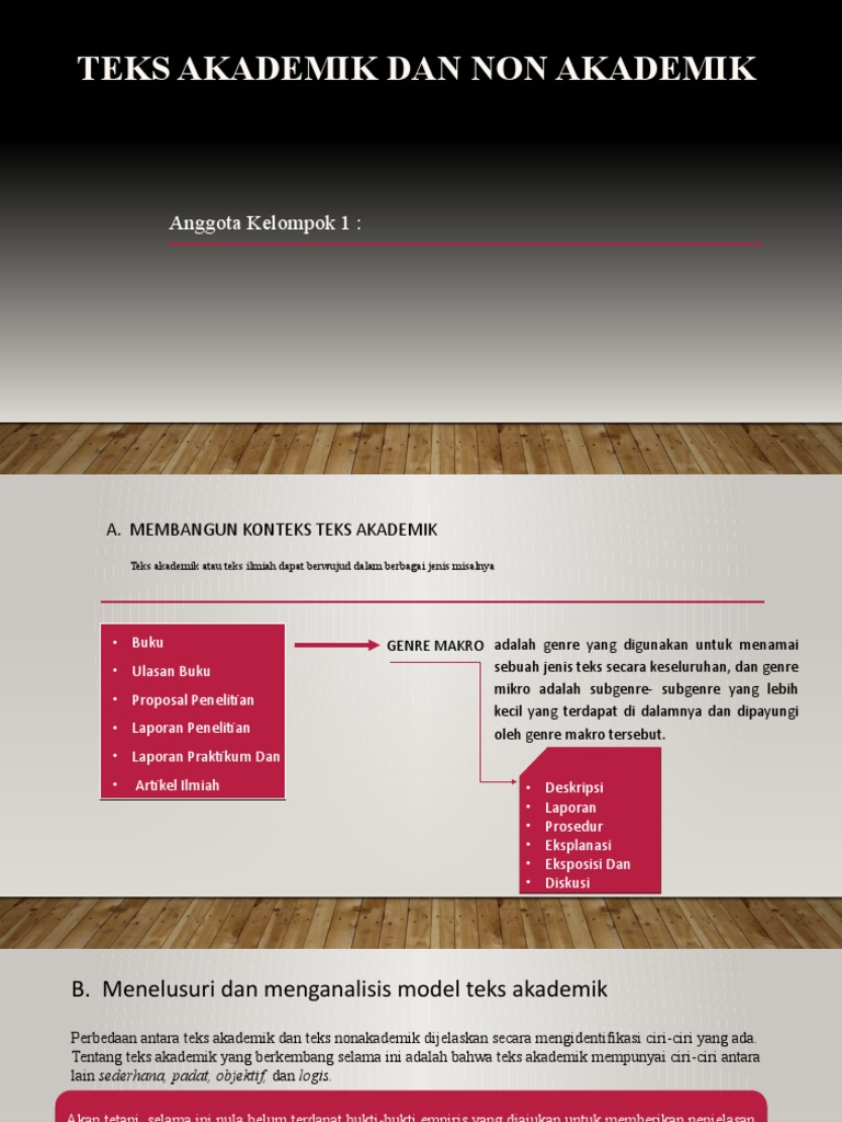 Teks Akademik Dan Non Akademik-1 | PDF