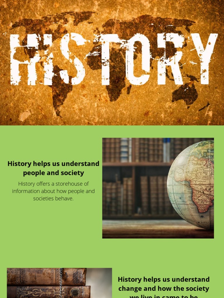 Importance of Studying History | PDF