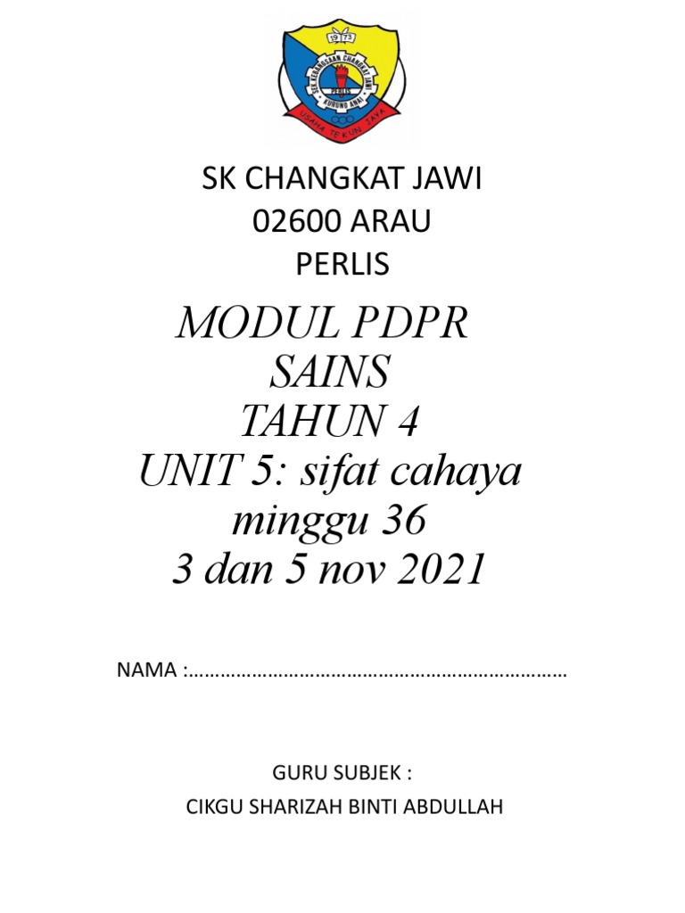 Modul Sains Tahun 4 Unit 3 Haiwan Dan Unit 4 Tumbuhan Pdf