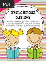Nonfiction Reading Response | PDF | Games & Activities