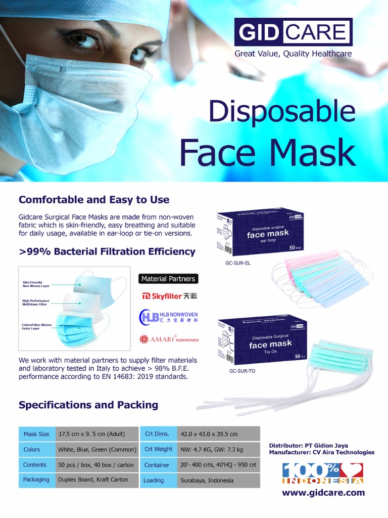 Gidcare Face Mask v2 | PDF