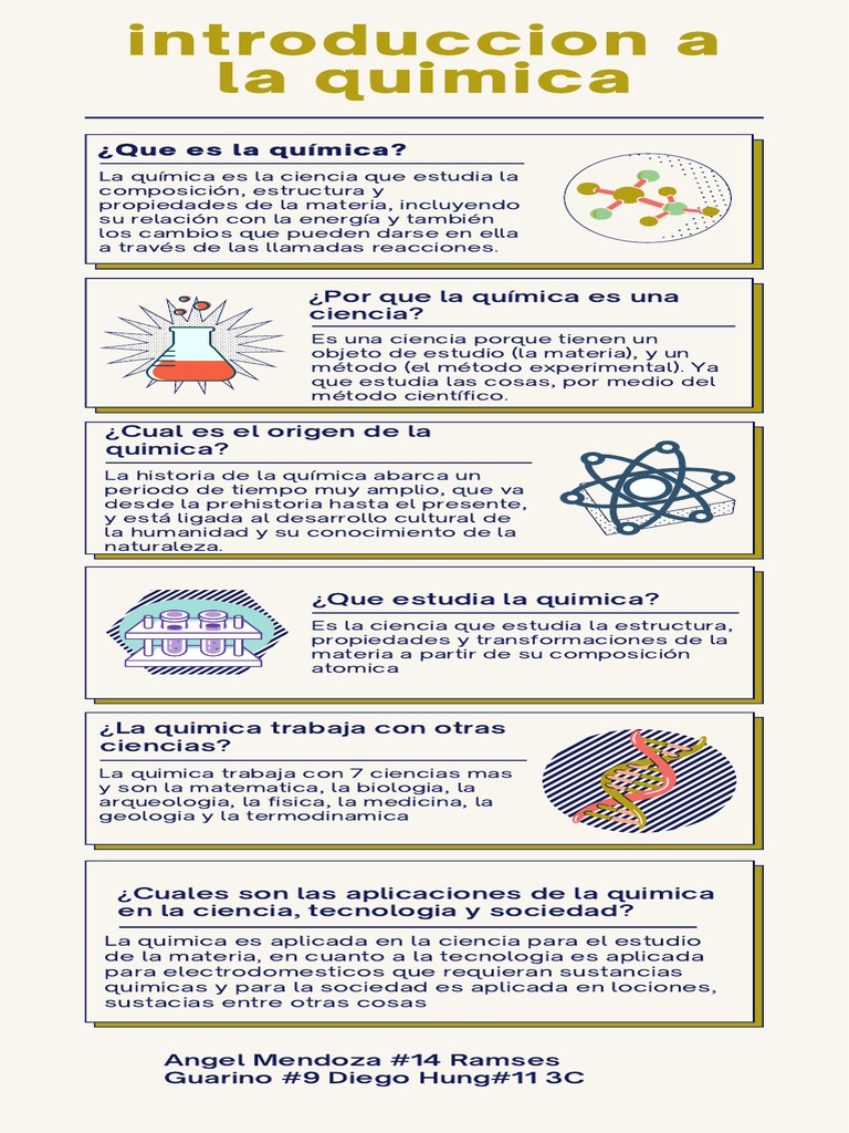 Introducción a la Química y su Aplicación | PDF