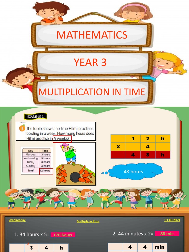 Year 3 Time Multiplication Guide | PDF | Multiplication | Epistemology ...
