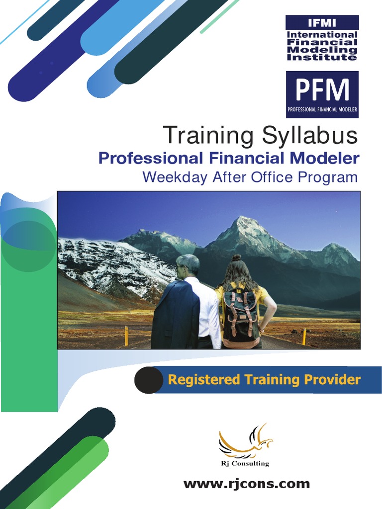 PFM Training Program Syllabus v1 | PDF | Discounted Cash Flow ...