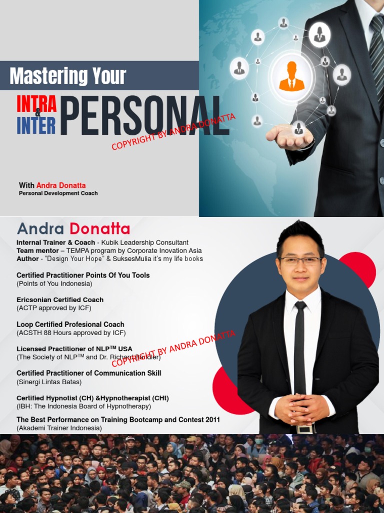 Mastering Intra and Inter Personal Skill For Peserta by Andra Donatta | PDF