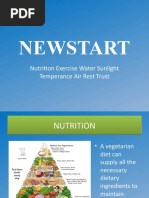NewSTART Health Principles for SDA Youth | PDF | Foods | Healthy Diet
