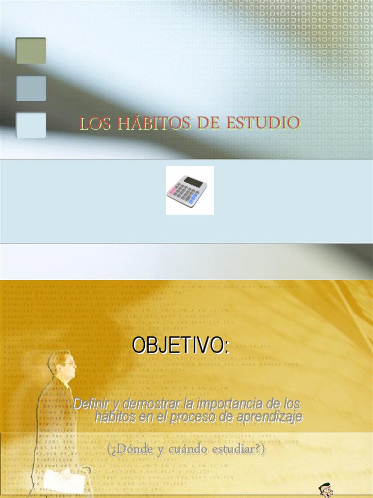 Los Hábitos de Estudio | PDF | Planificación | Dormir
