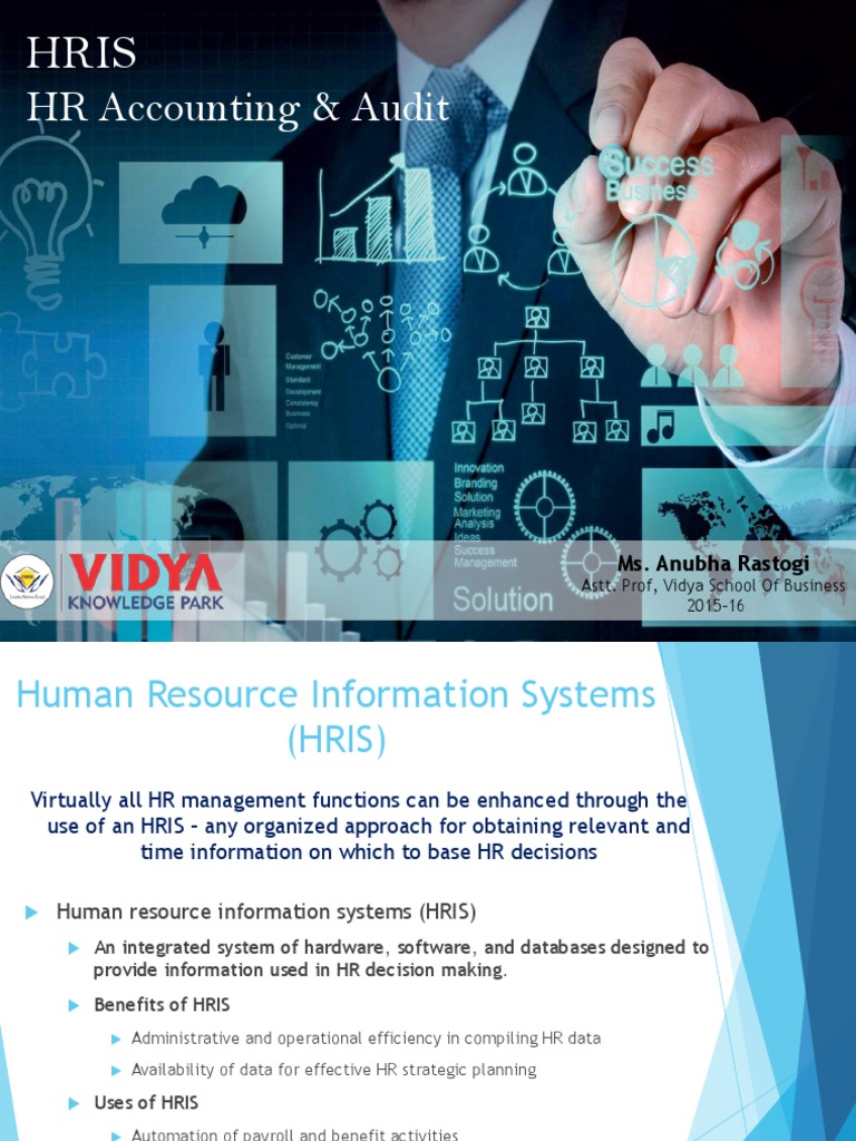An Overview of Human Resource Information Systems (HRIS), Accounting ...