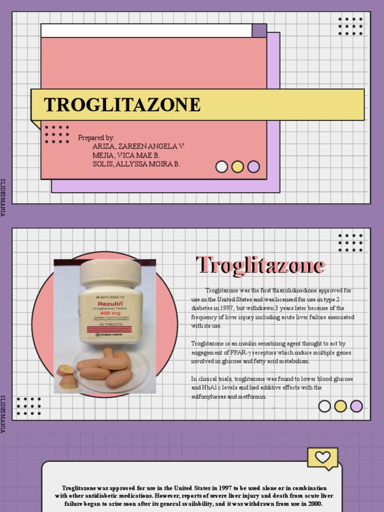 An Overview of Troglitazone: Its Uses, Side Effects, and Withdrawal ...