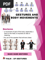 Charades Signal Guide for Players | PDF | Finger | Hand