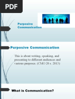LESSON 1 - Introduction To Purposive Communication . | PDF ...