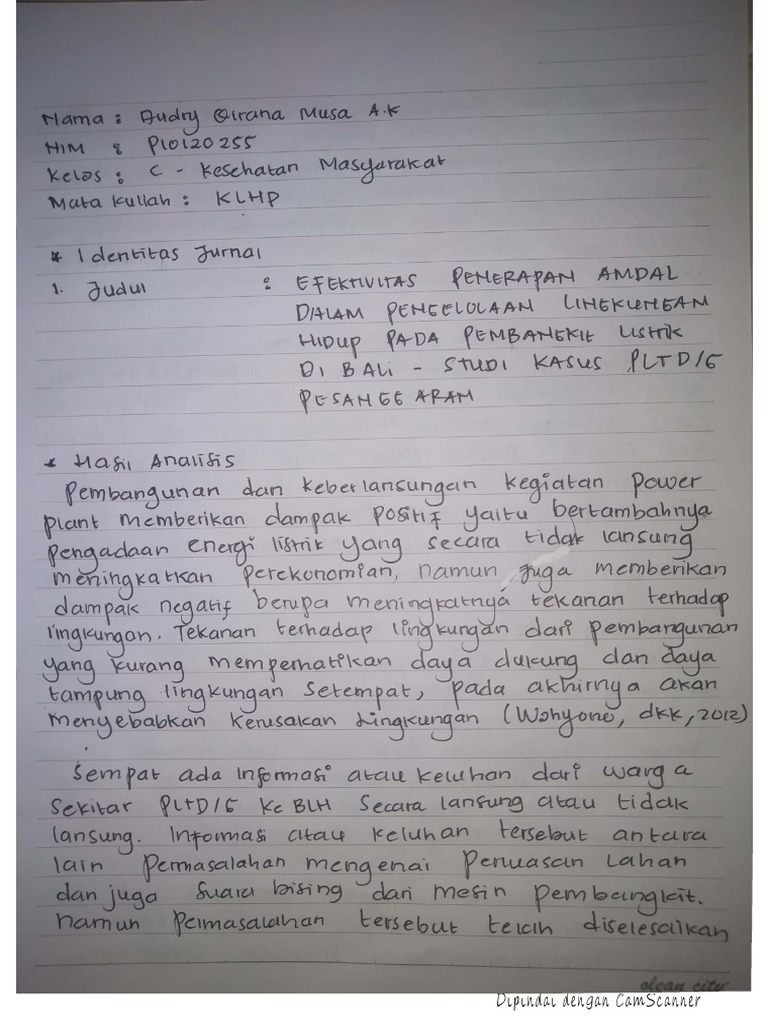 KLHP | PDF | Analisis Dampak Lingkungan | Keberlanjutan