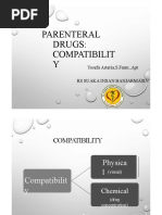 IV Medication Solution Compatibility Chart For Nurses | PDF | Saline ...