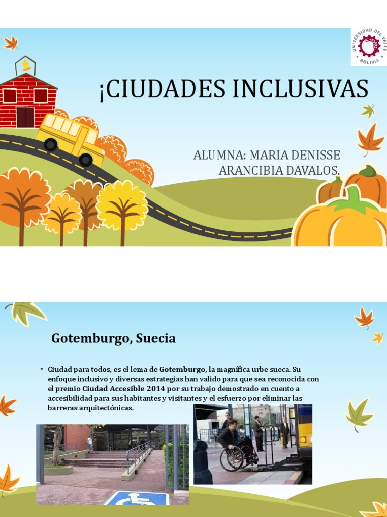 Ciudades Inclusivas | PDF | Transporte