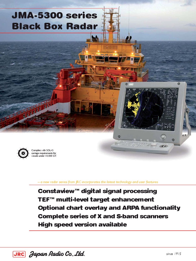 JMA-5300 Series Black Box Radar | PDF | Radar | Image Scanner