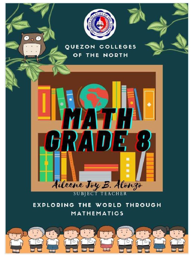 GRADE 8 Module 1 Week 1 | PDF | Factorization | Multiplication