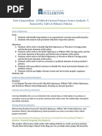 Primary Source Analysis Lesson - Political Cartoons 3 Presidents/ 3 ...