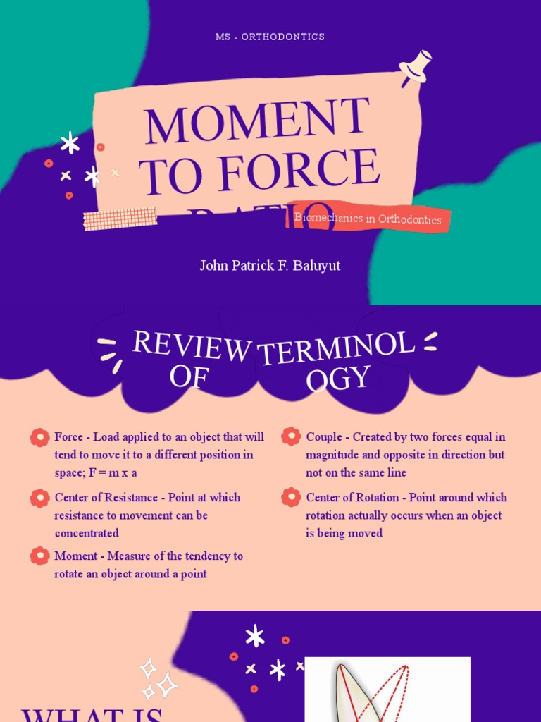 Moment To Force Ratio | PDF | Force | Mechanics