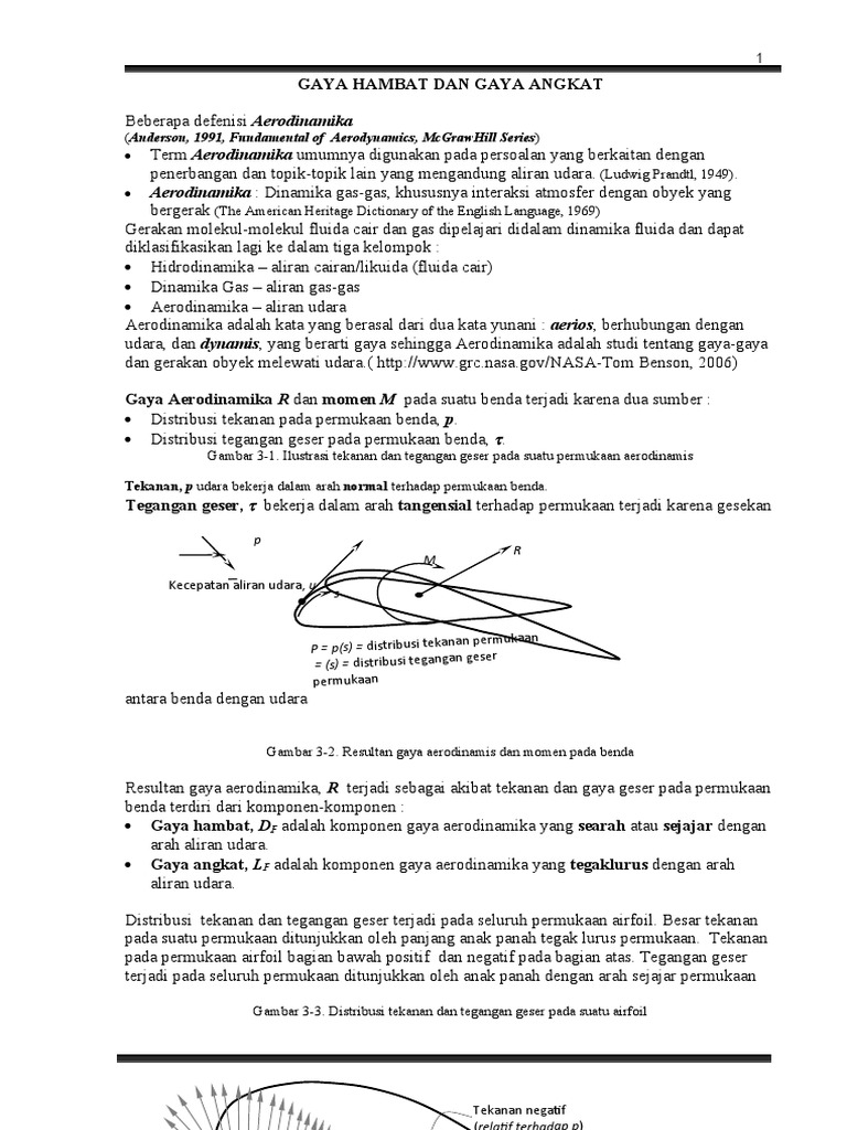 Aerodinamika Drag And Lift Pdf