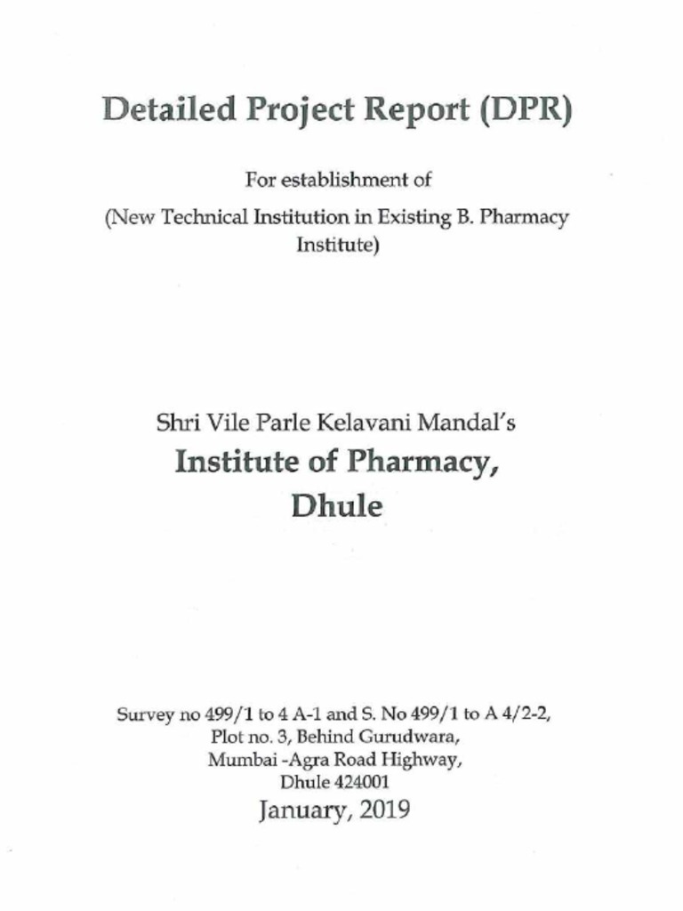Detail Project Report | PDF