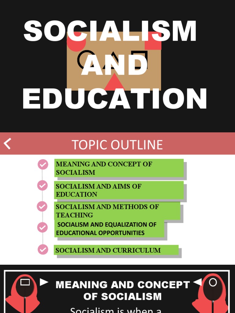 Socialism and Education | PDF | Socialism | Curriculum