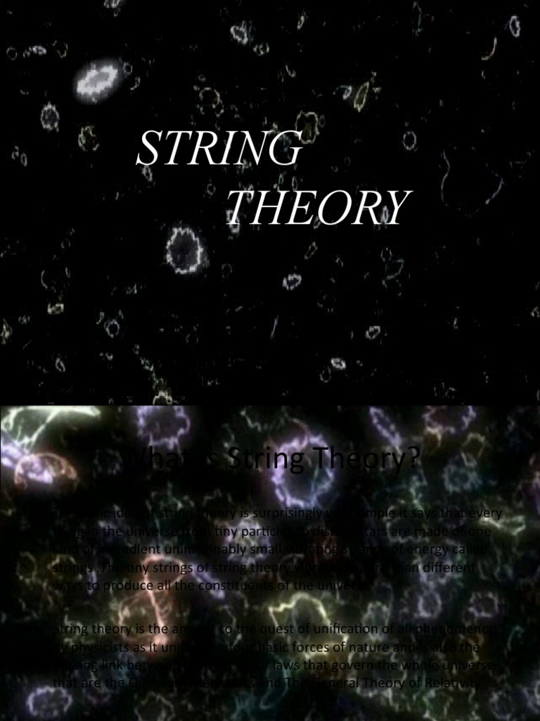 String | PDF | String Theory | Gravity