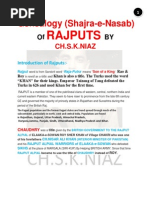 Clans of Rajput - Rajput | PDF