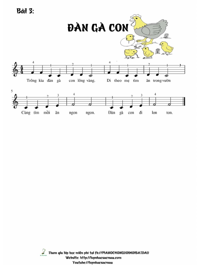 Bai 3 Dan Ga Con | PDF