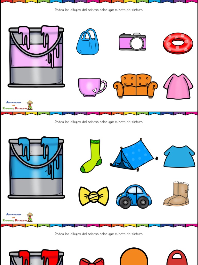 Fichas de Colores | PDF