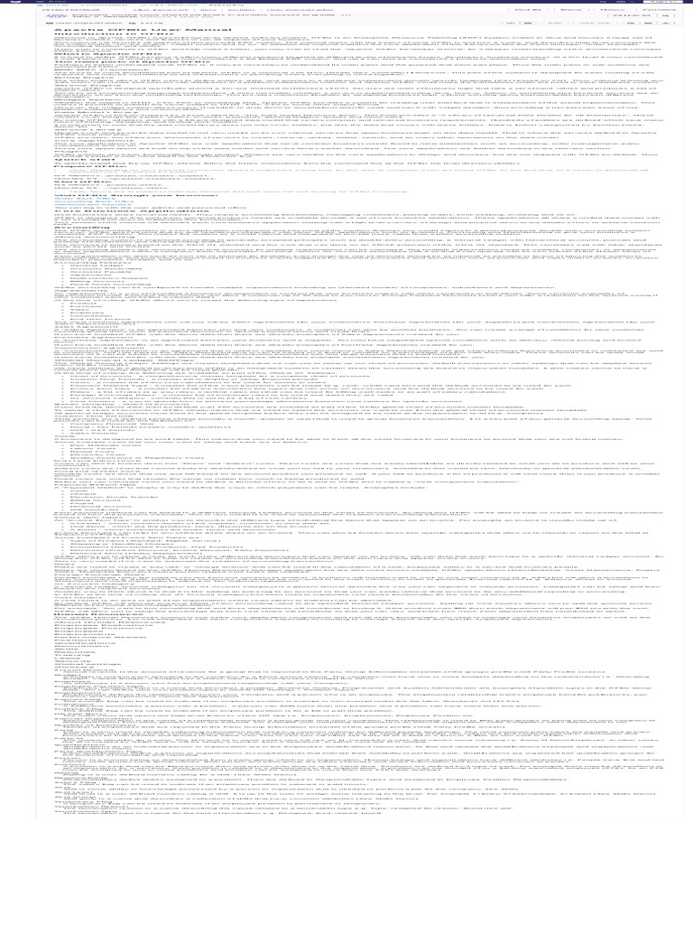 Apache Ofbiz User Manual | PDF | Invoice | Employment