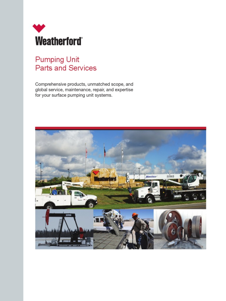 Pumping Unit Parts and Services | PDF | Electric Motor | Bearing ...