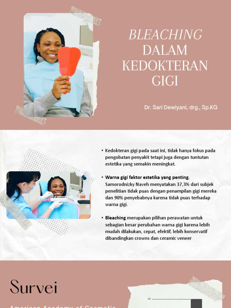 Instruksi Pasca Bleaching Gigi | PDF