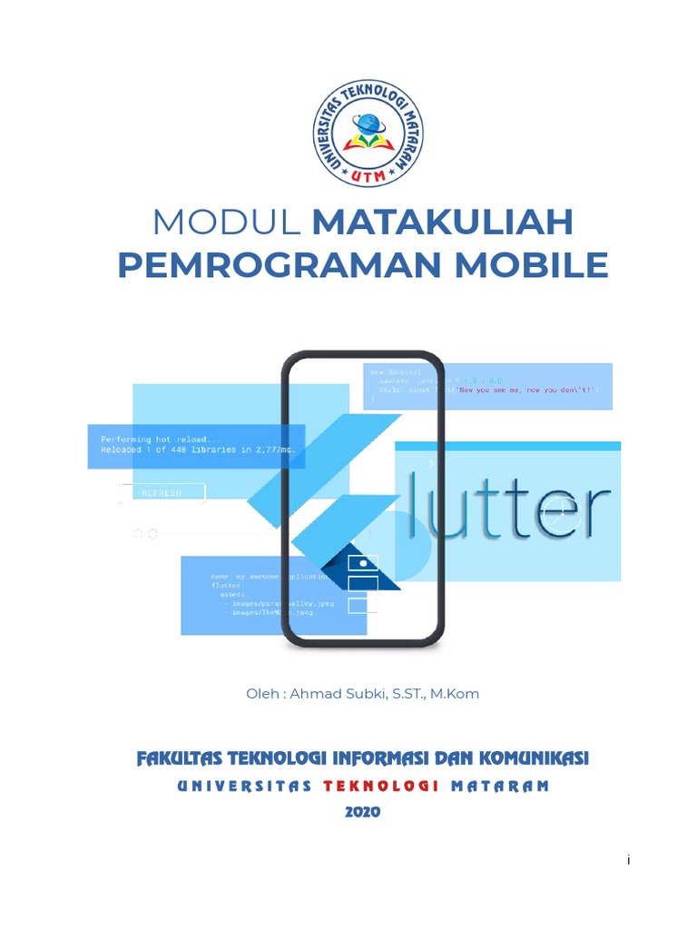 Modul Pemrograman Mobile | PDF