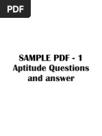 Anna University DEET Quantitative Ability Model Question Papers | PDF