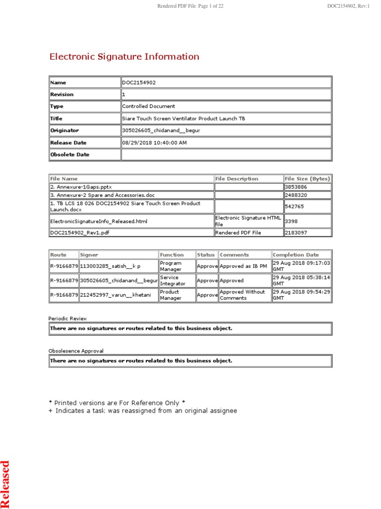 TB LCS 18 026 DOC2154902 Launch of Siare Touch Screen Ventilators (OEM ...