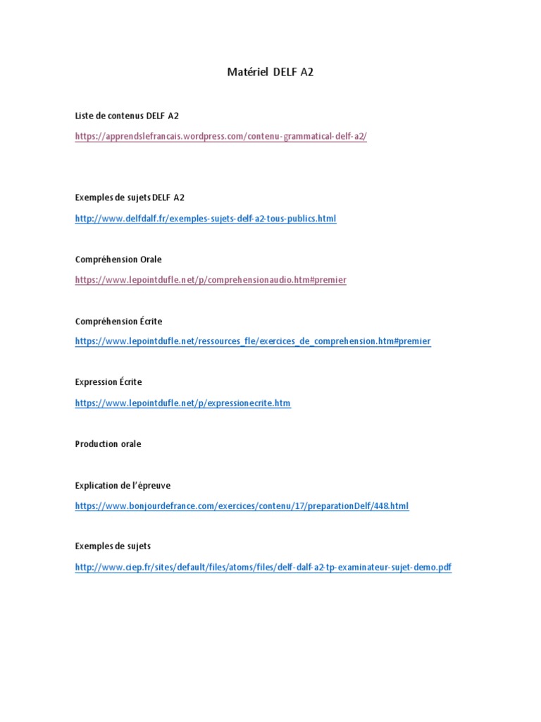 Preparing for the DELF A2 French Language Exam: A Comprehensive Guide ...